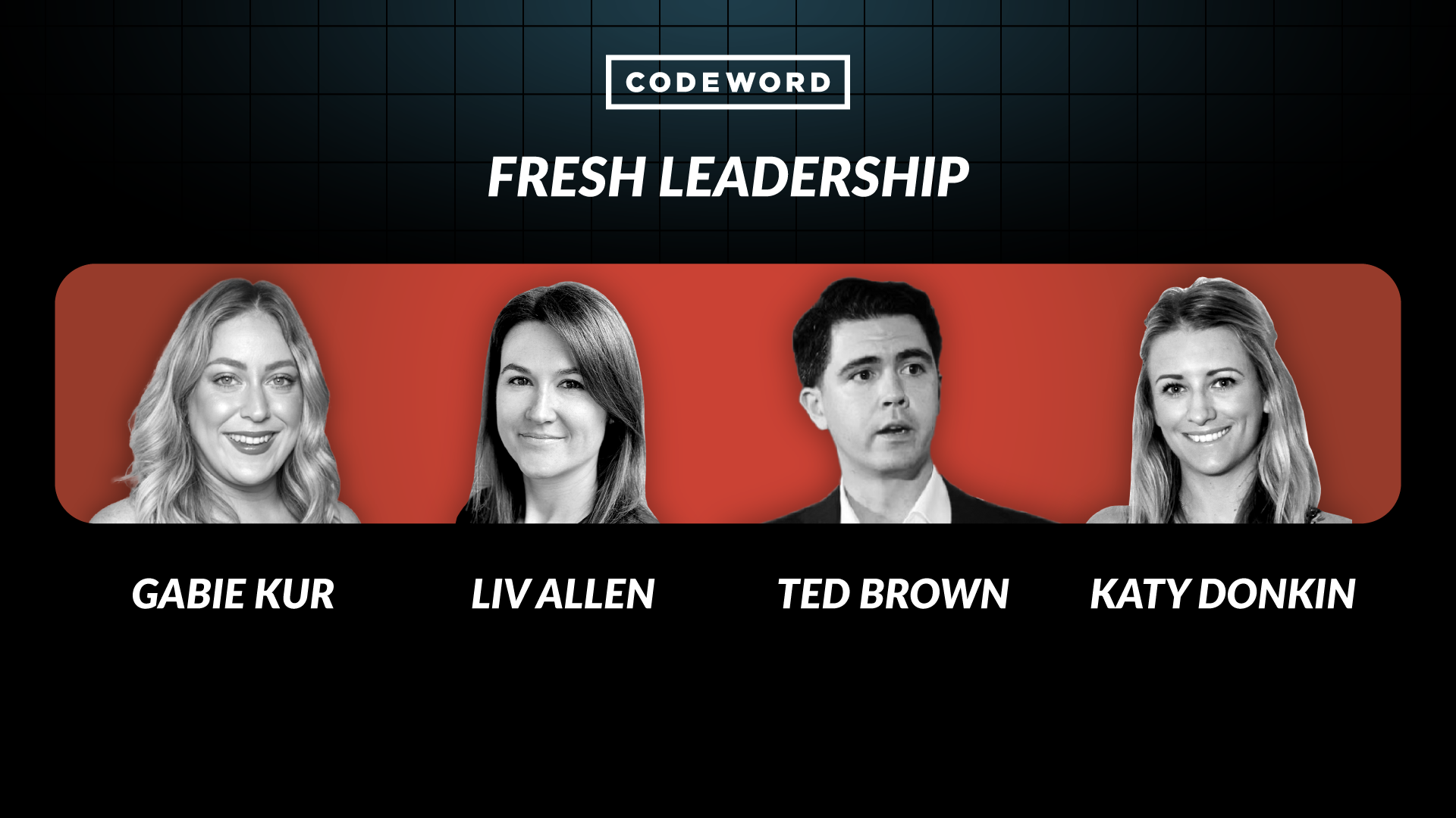 A new Codeword partner, and other leadership news - Codeword